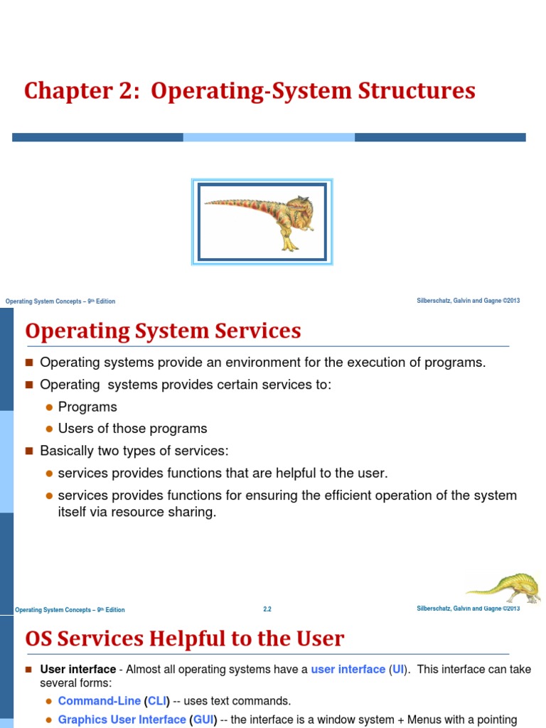 Operating System Structures. | PDF | Operating System | Booting