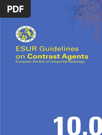 ESUR Guidelines 10.0 Final Version | PDF | Renal Function | Hemodialysis