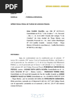 Modelo de Escrito Por Denuncia Penal Por El Delito de Estafa y Otros en Sede Fiscal | PDF ...