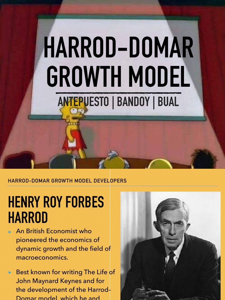 Harrod Domar GM Report PDF | Download Free PDF | Economic Growth ...