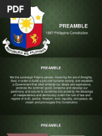 Preamble of The 1987 Constitution | PDF