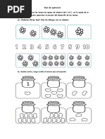 Numeros Del 1 Al 10 Preescolar | PDF