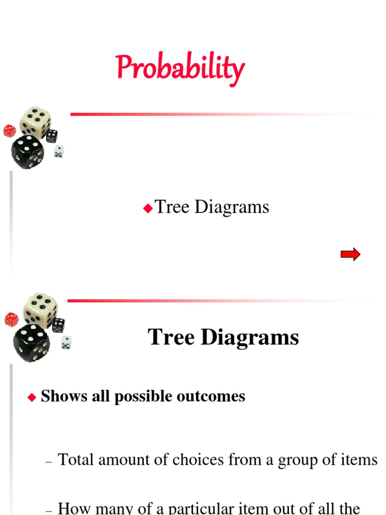 Tree Diagram | PDF | Fraction (Mathematics) | Teaching Mathematics
