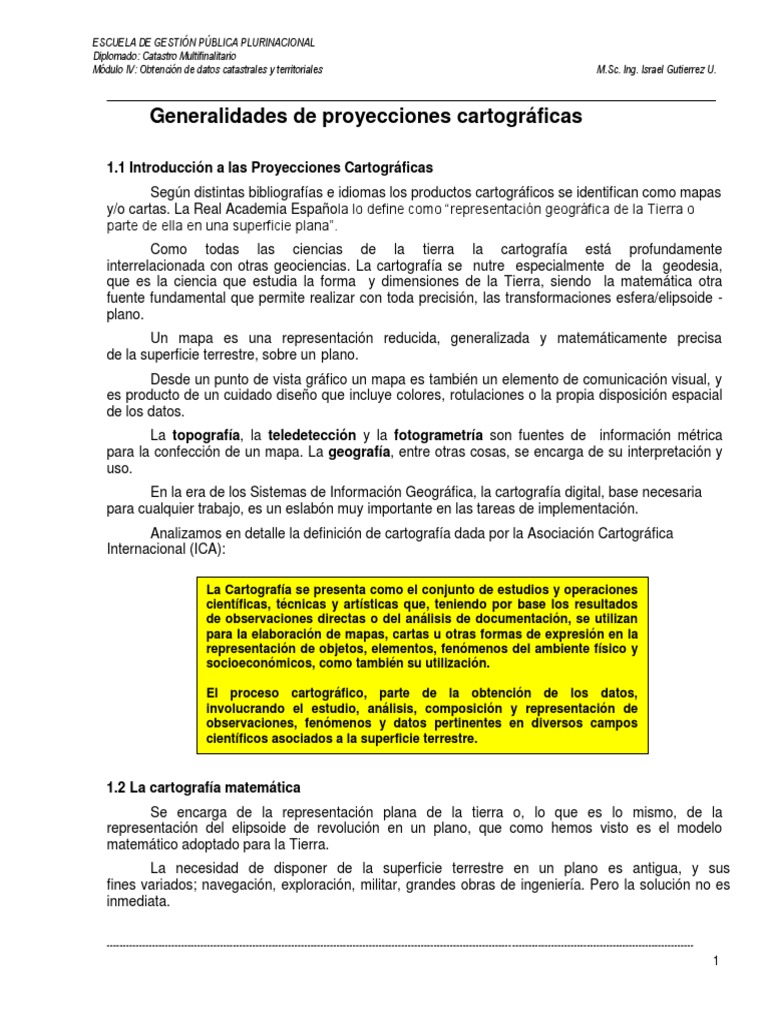 03 Cartografia General 2012 V3 1 | Descargar gratis PDF | Mapa | Geodesia
