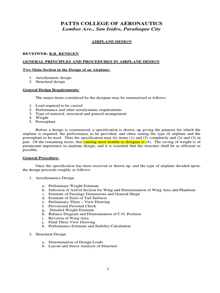 Designing for Flight: A Comprehensive Guide to the Principles and ...