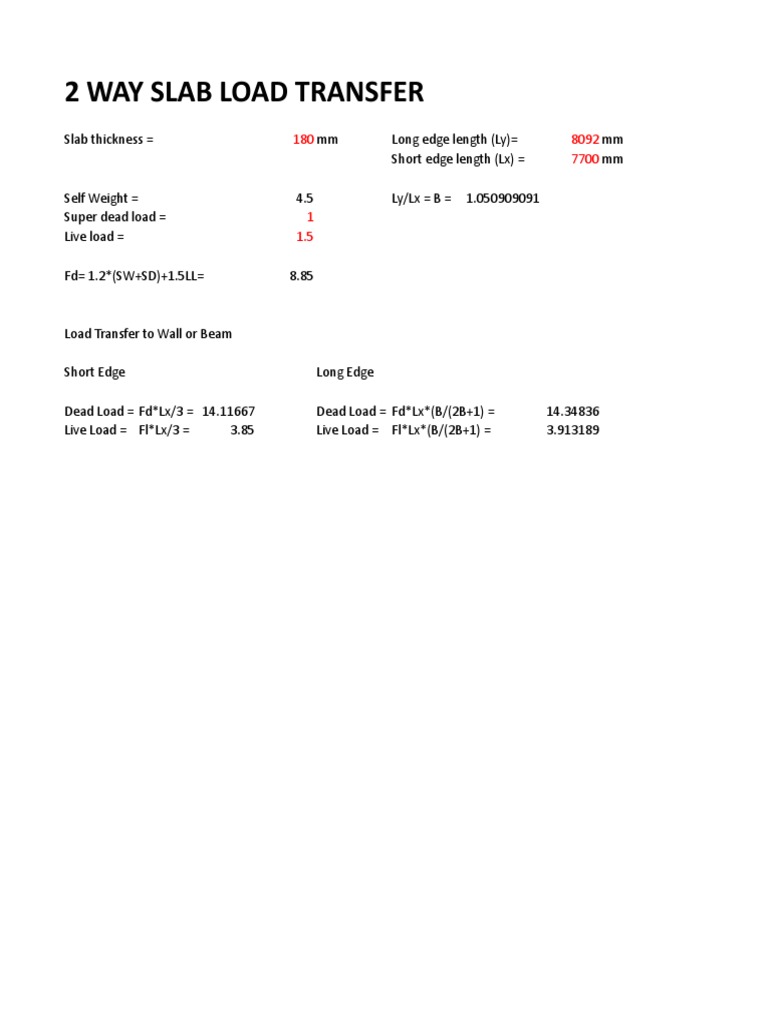 2way Load Transfer | PDF