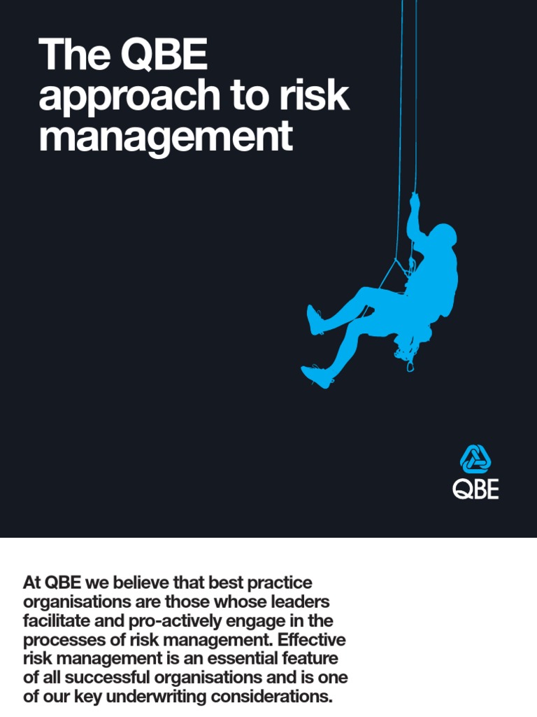 QBE - Approach To Risk Management | PDF | Risk Management | Risk
