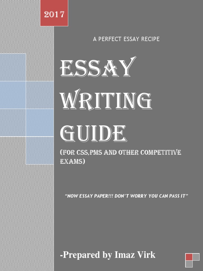 Essay Writing Guide - Notes CSS | PDF | Essays | Electric Car