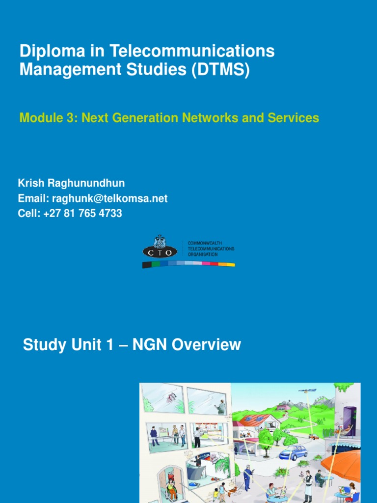 Diploma in Telecommunications Management Studies (DTMS) : Module 3 ...