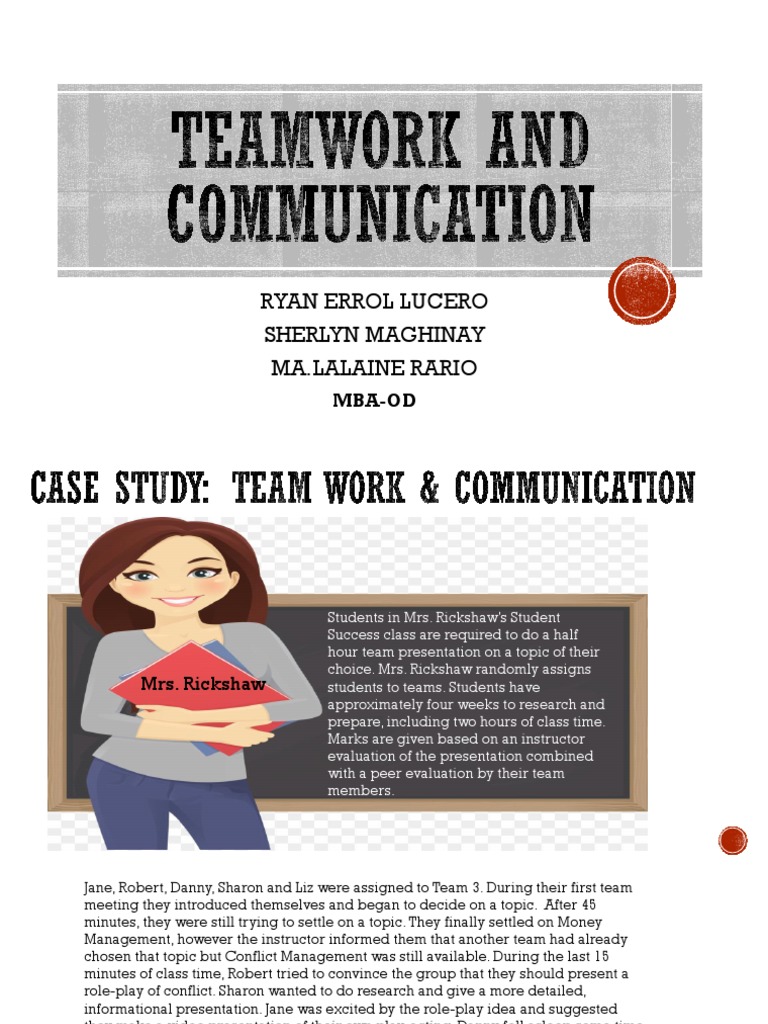 Teamwork Final | PDF | Nonverbal Communication | Communication