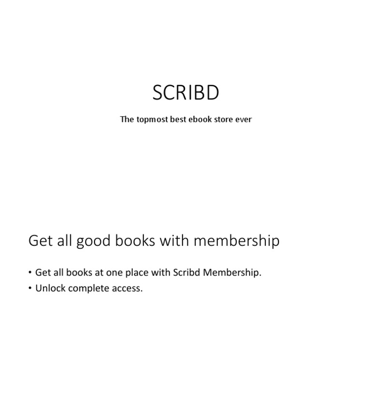 Scribd Best | PDF