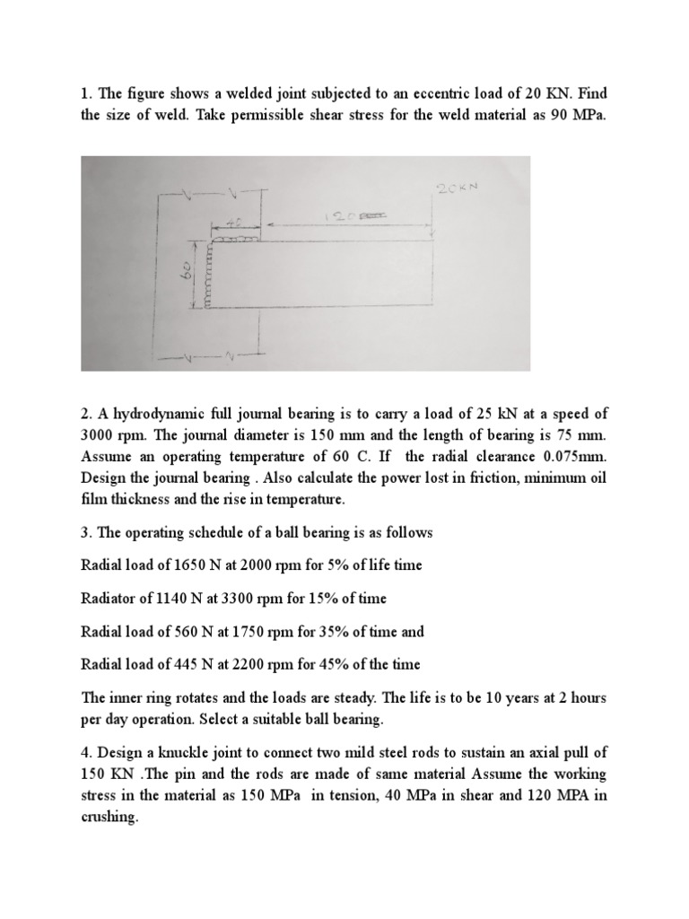 Mechanical Design Calculations and Solutions | PDF | Stress (Mechanics ...