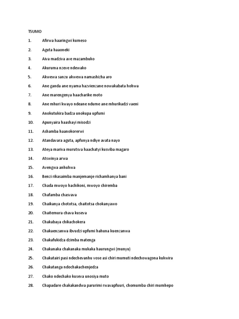 Tsumo Pdf