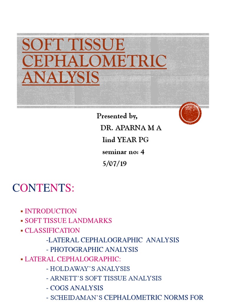 Soft Tissue Ceph | PDF | Orthodontics | Lip