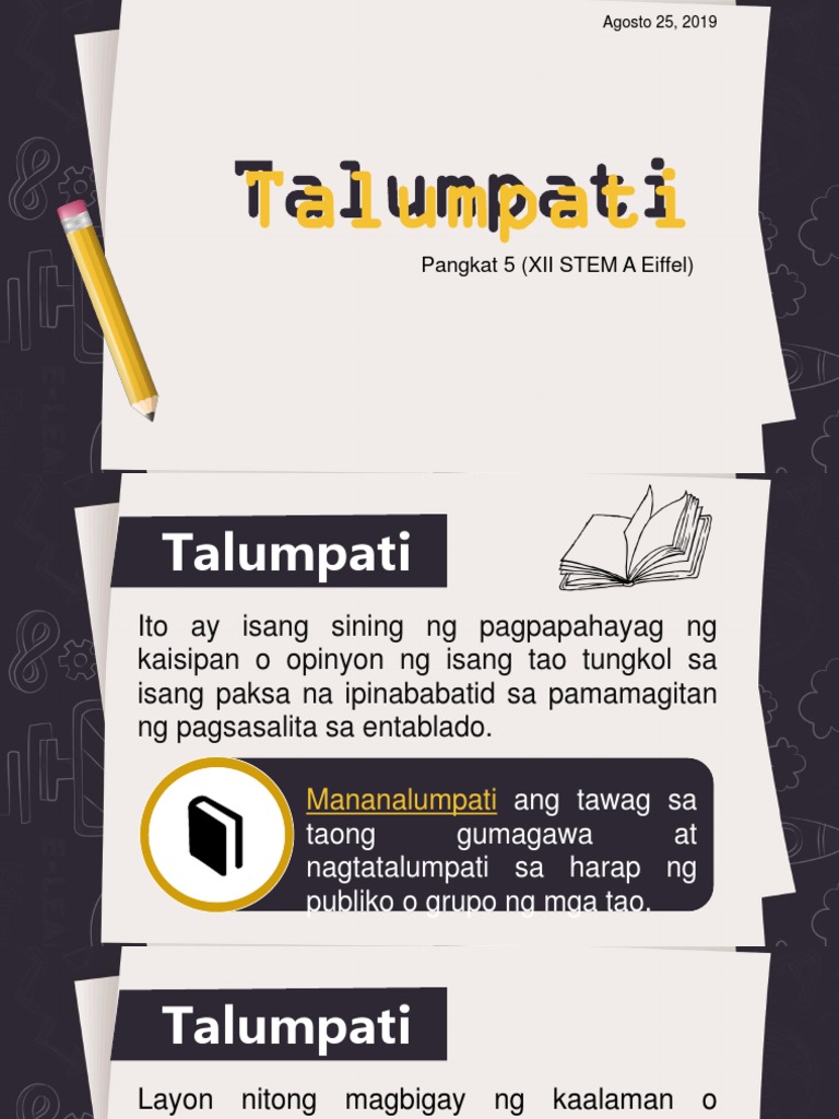 Talumpati | PDF