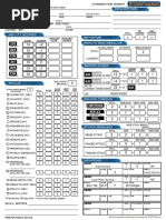 Starfinder - Character Sheet (Fillable) | PDF | Leisure Activities ...