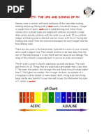 The PH of Household Items | PDF | Acid | Ph