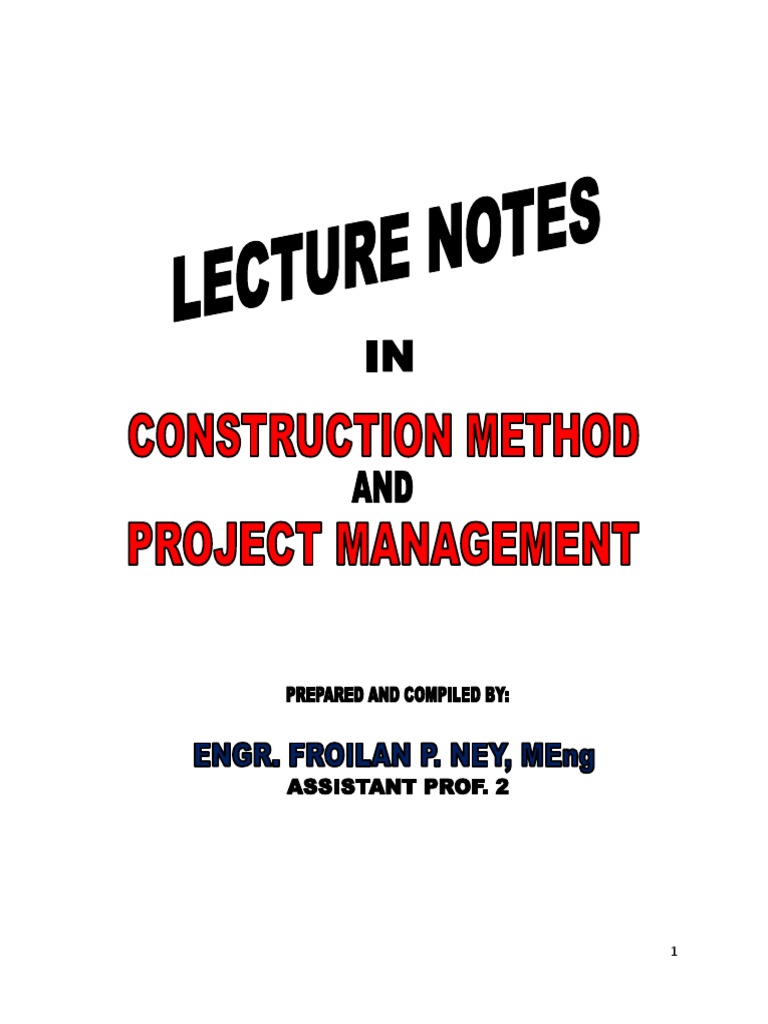 CMPM Lecture 2017 | PDF | Construction Management | Construction Bidding