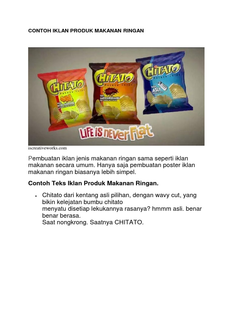 Contoh Iklan Produk