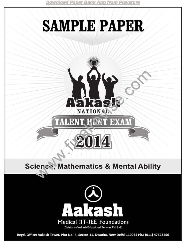 IIT-JEE Foundation For Class 9 | PDF | Isotope | Triangle