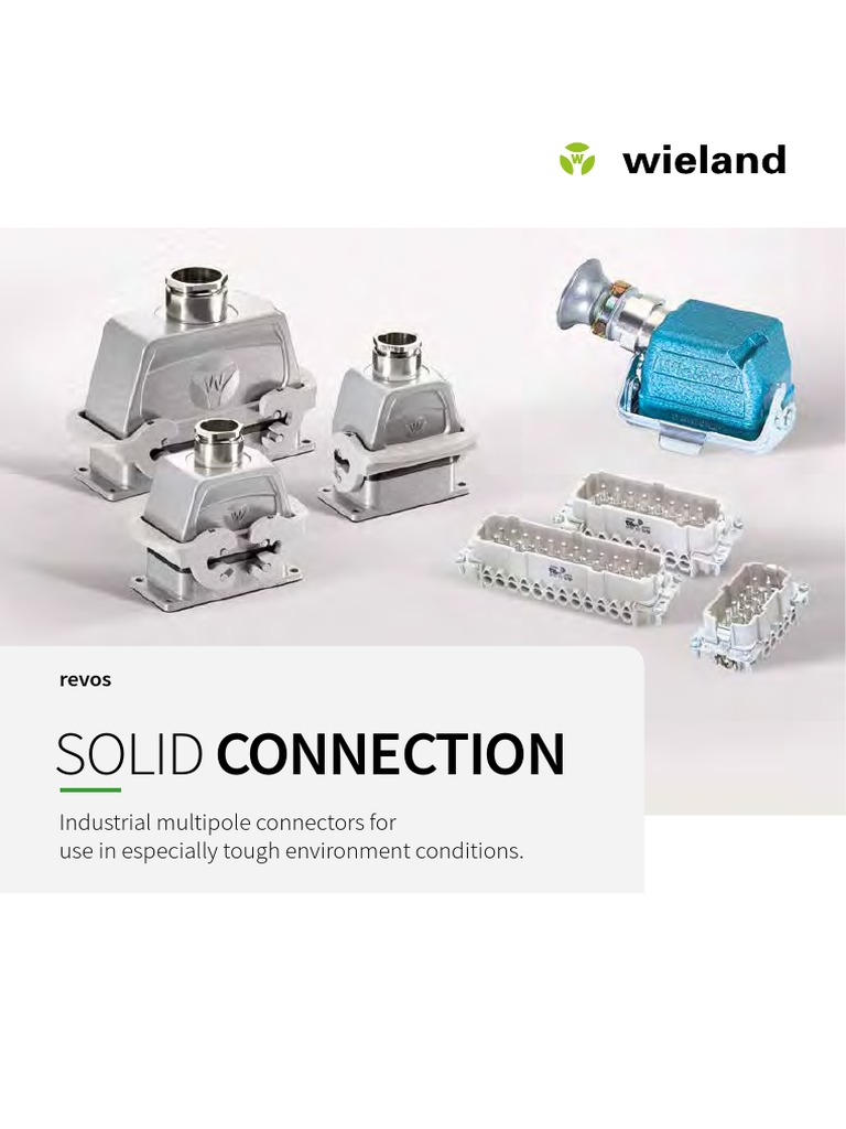 WIELAND Multi-pole connectors | Electrical Connector | Manufactured ...