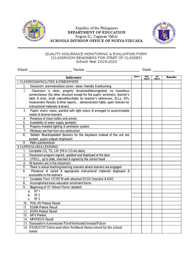 Republic of The Philippines Region 02, Cagayan Valley: Department of ...