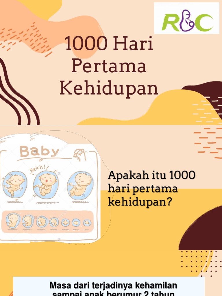 1000 Hari Pertama Kehidupan