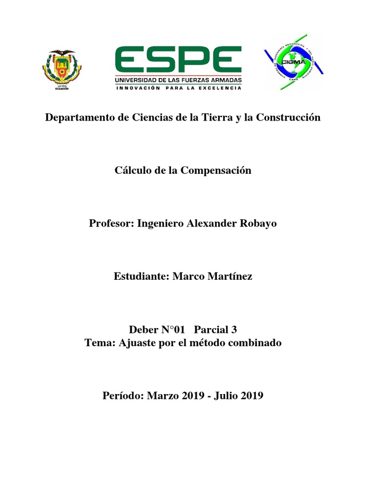 Metodo Combinado | PDF | Ecuaciones | Matriz (Matemáticas)