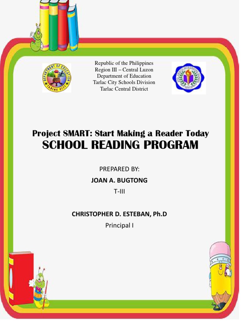 School Reading Program: Project SMART: Start Making A Reader Today ...