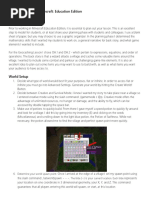 Minecraft Controls Guide for Beginners | PDF