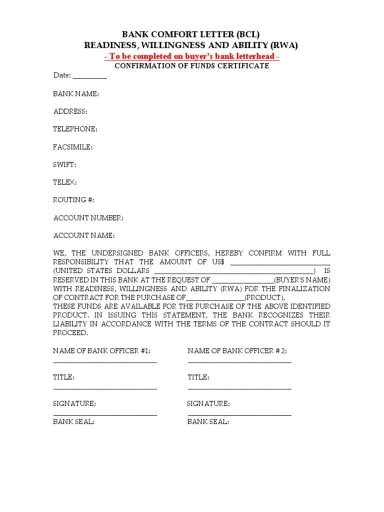 4 BCL Rwa Format | PDF