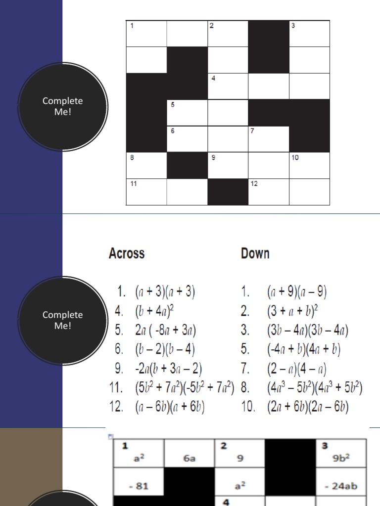 Special Product | PDF | Polynomial | Algebra