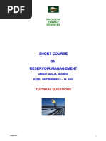 Reservoir Engineering Exercise Set 1 | PDF | Gases | Petroleum Reservoir