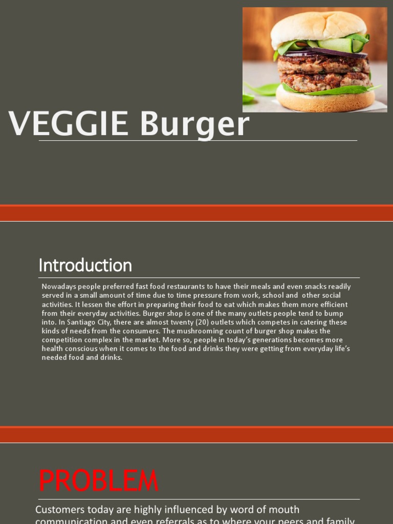 Innovative Tocino Burger Business Plan | PDF | Hamburgers | Retail