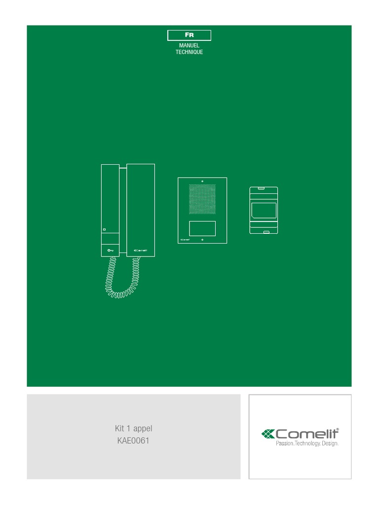 Comelit Interphone Notice