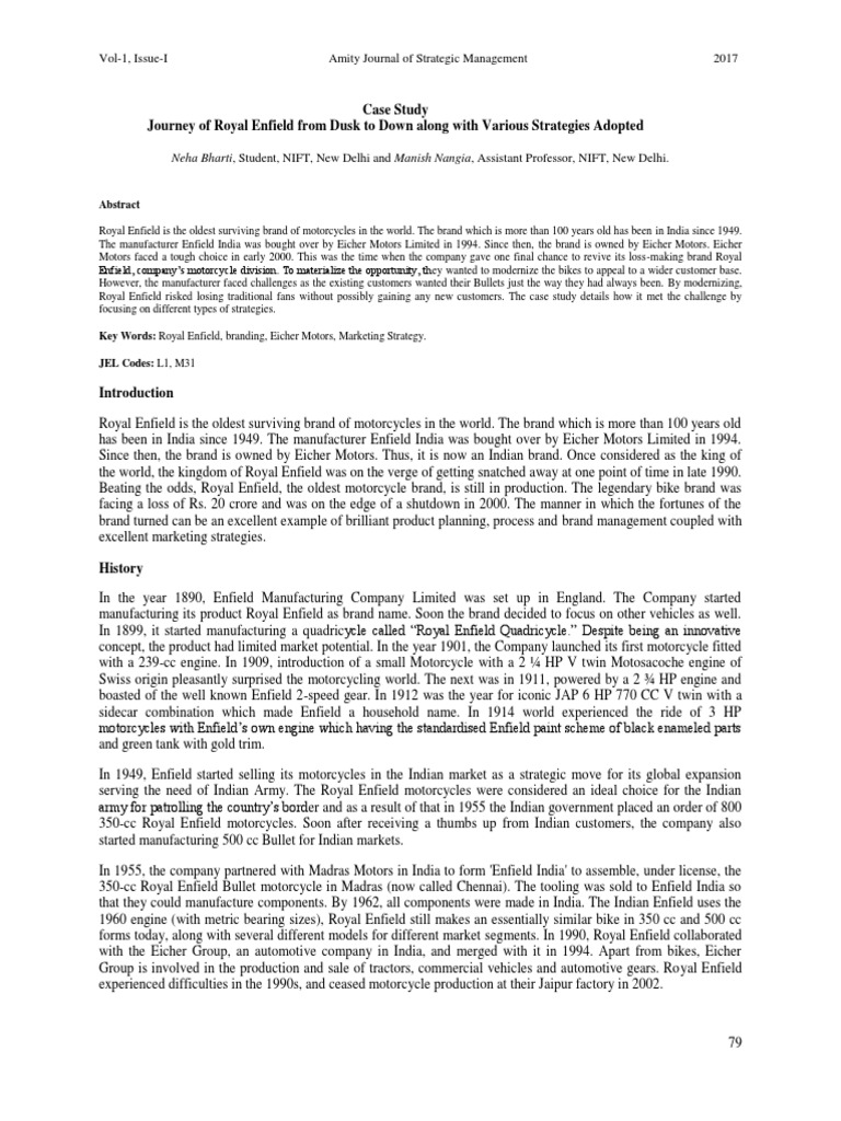 Royal Enfield PDF | PDF | Land Vehicles | Motorcycling