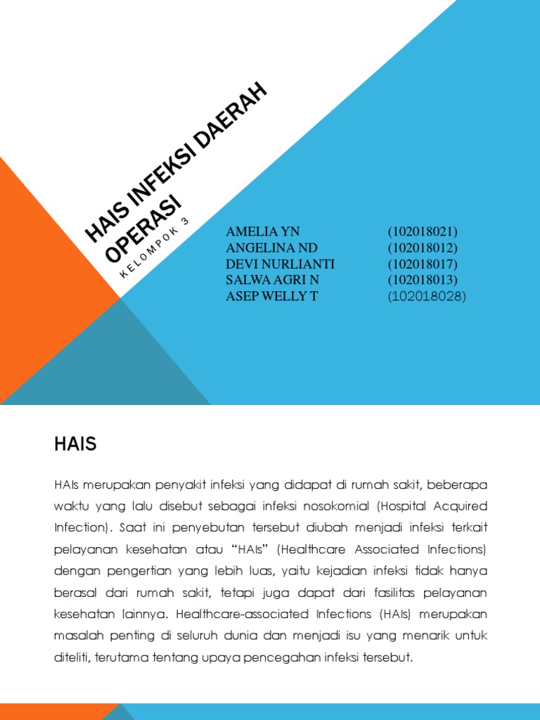 Hais Infeksi Daerah Operasi | PDF