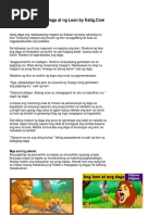 Ang Aso at Ang Leon | PDF