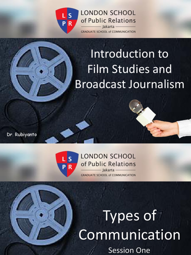 Intro Film & Broad Journalism #1 | PDF | Cybernetics | Mass Media