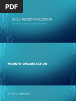 Memory Interfacing: Example: Interface 4KB Memory To 8085 With Starting Address A000H | PDF ...