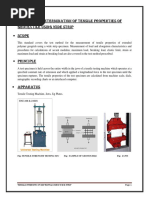 Analysis of Tensile Test Data Using MS Excel | PDF | Stress (Mechanics ...