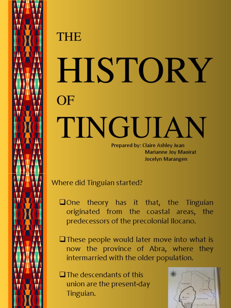 A Comprehensive Exploration of Tinguian History, Culture, and ...