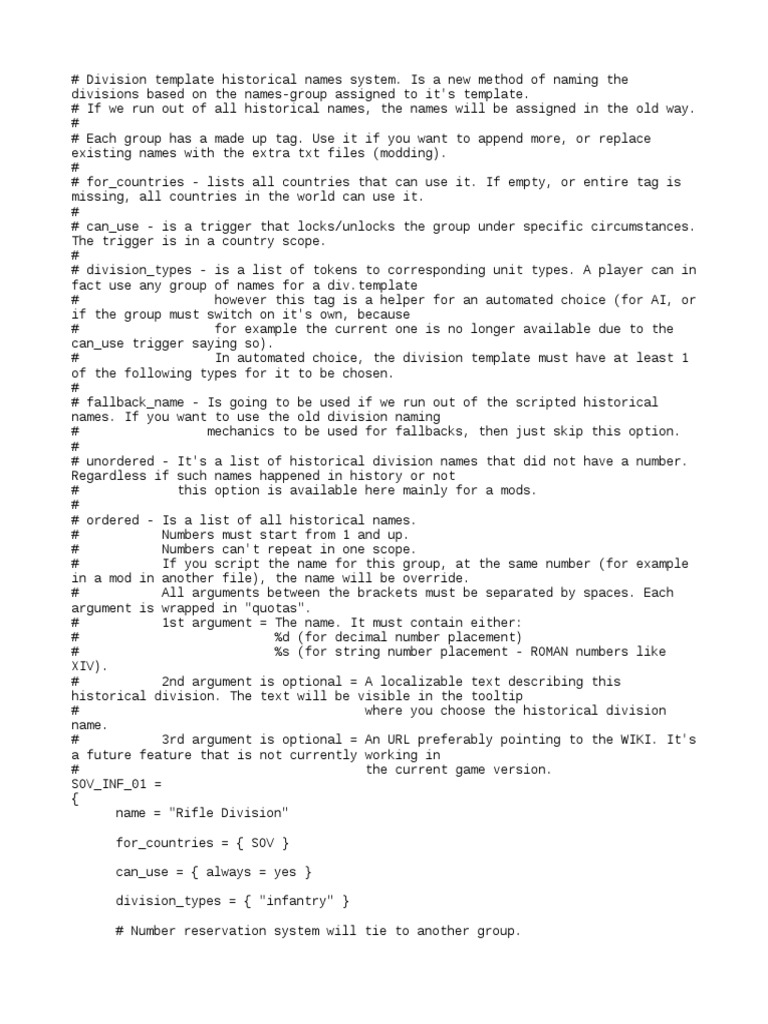 SOV Names Divisions | PDF | Military | Military Science