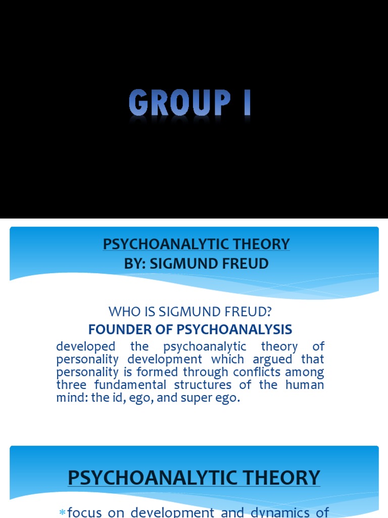 Sigmund Freud | PDF | Id | Psychoanalytic Theory