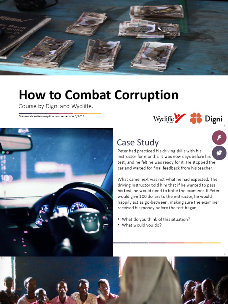 Anti Corruption Presentation | PDF | Bribery | Corruption