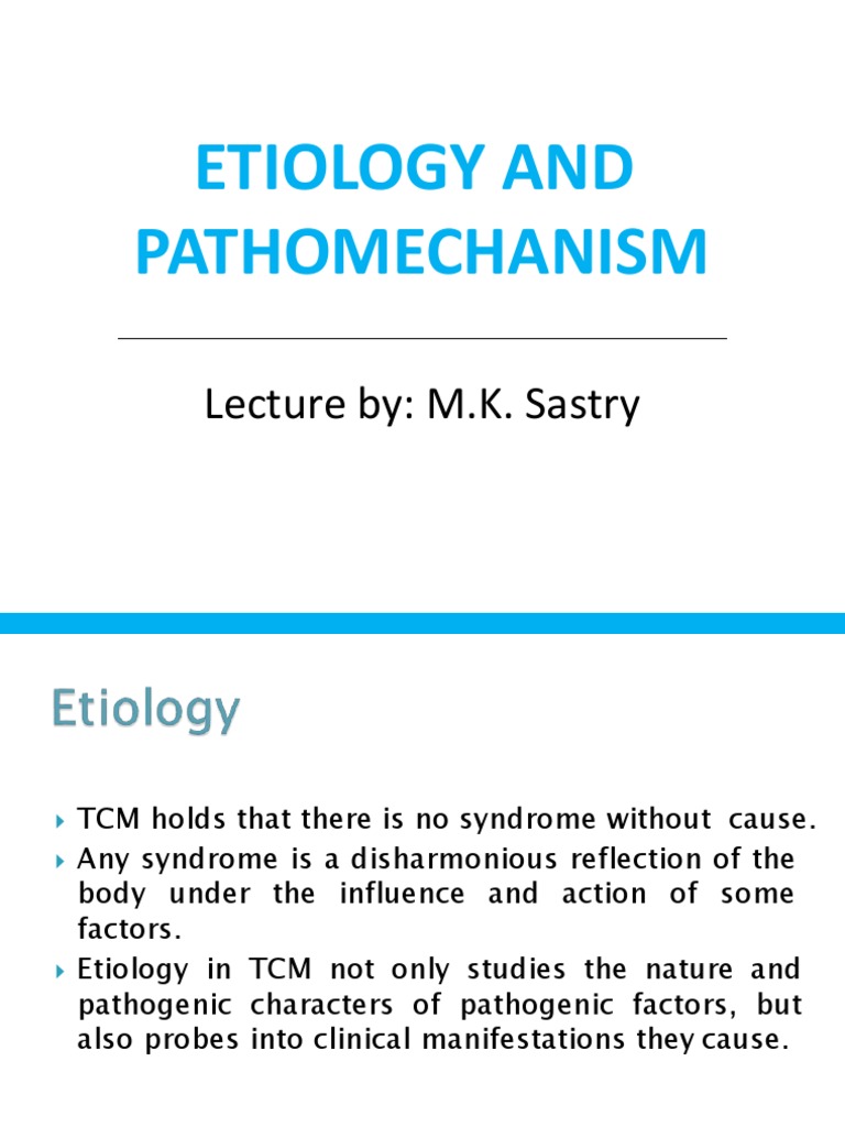 TCM Etiology: Understanding Pathogens | PDF | Yin And Yang ...