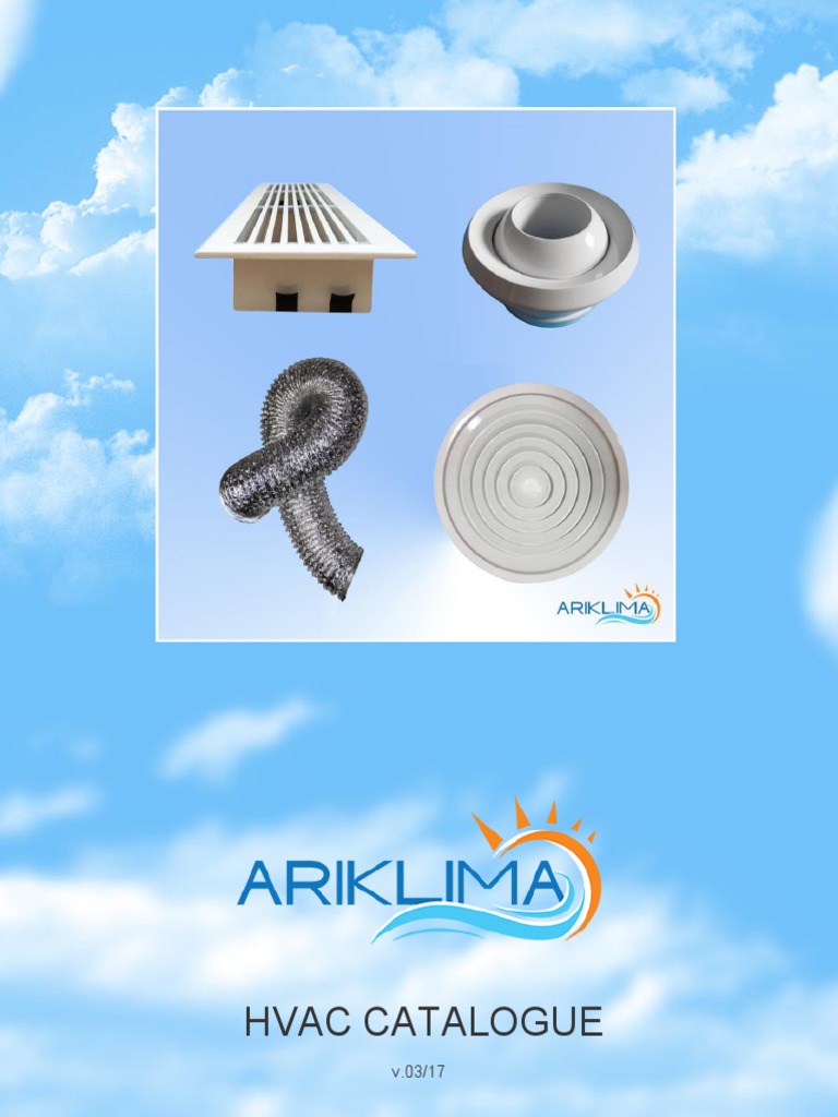 Grilles and Diffusers Catalogue | PDF | Duct (Flow) | Building Engineering