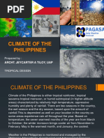 Climate Types in the Philippines Explained | PDF | Climate | Rain