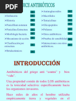 Familias de Antibioticos | PDF | Penicilina | Las bacterias