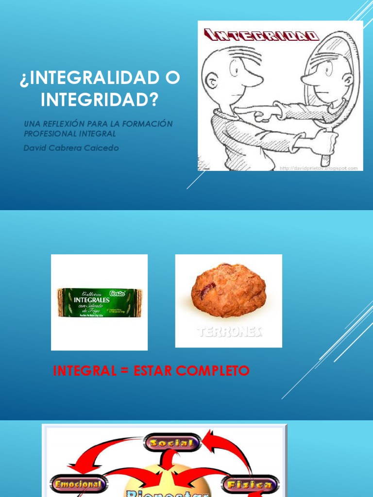 Integralidad o Integridad | PDF